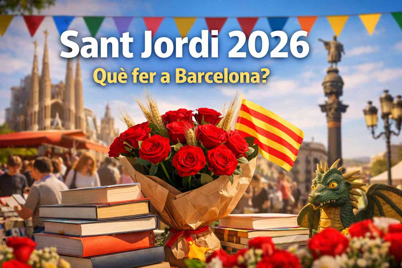 Sant Jordi 2026 a Barcelona: què fer i millors plans - Converses a ...
